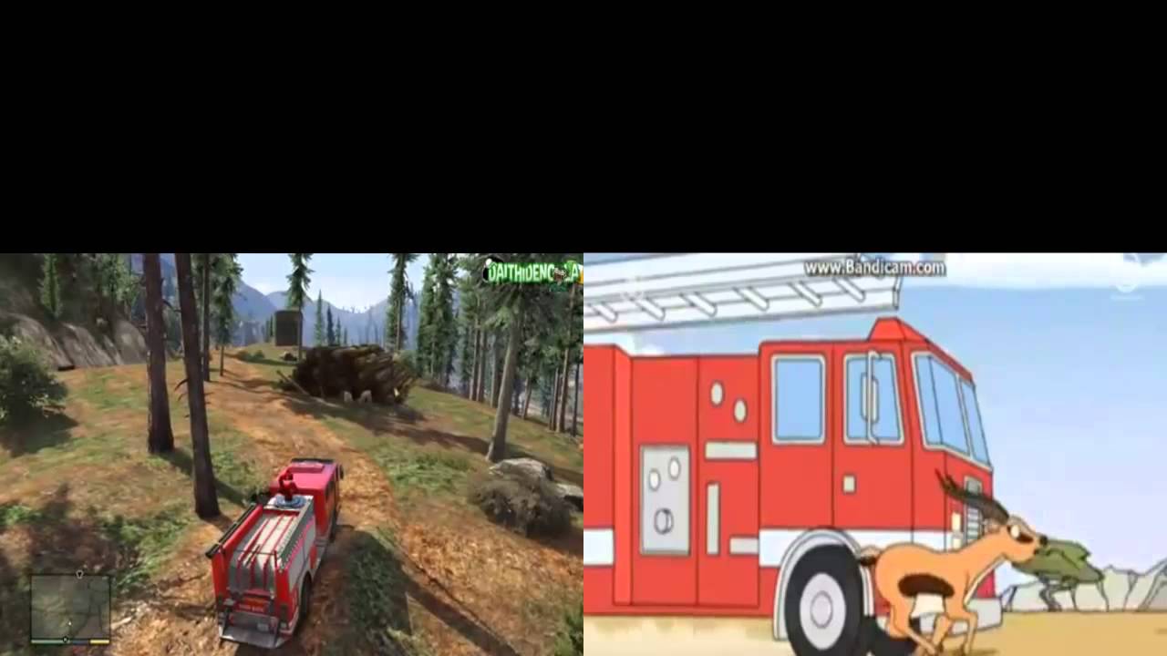 The Firetruck - [Family Guy/GTA 5] - YouTube