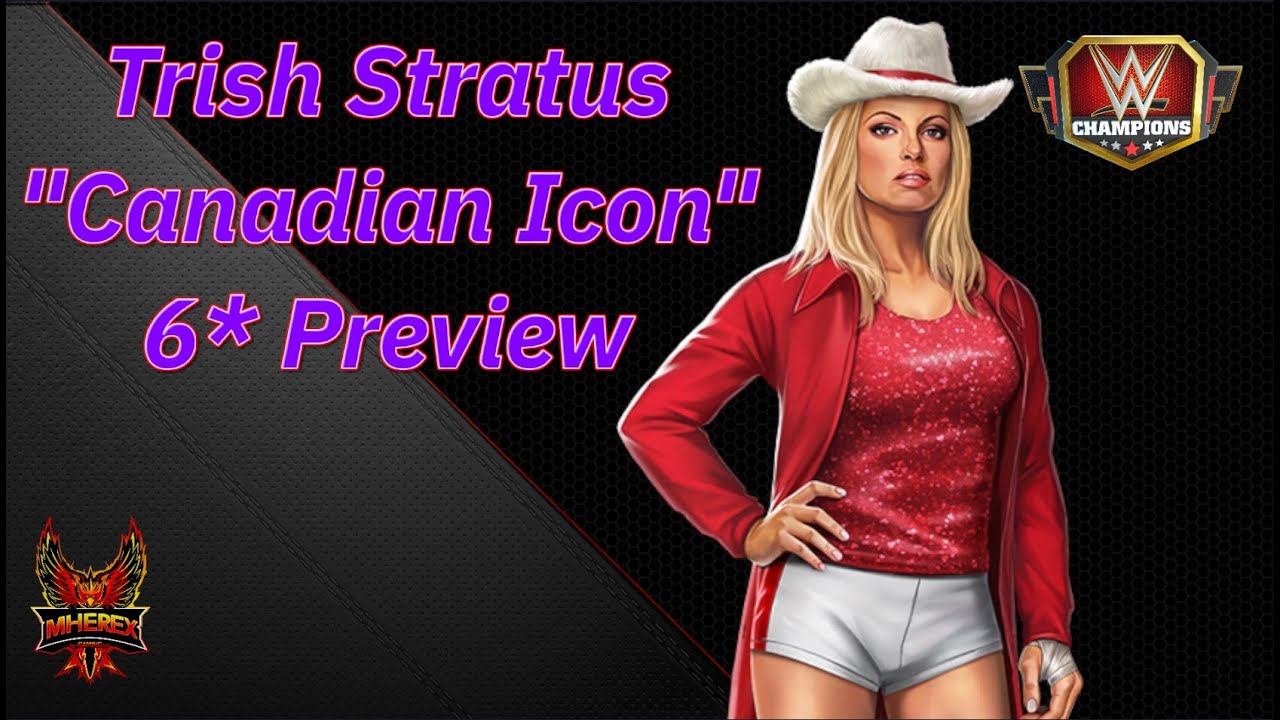 Trish Stratus "Canadian Icon" My Fave Lady Trick!!! - YouTube