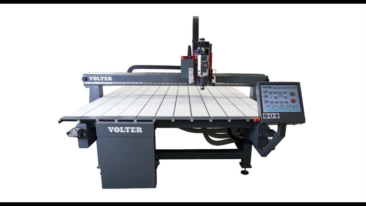 VOLTER CNC Routers Overview (Options and Features) - YouTube