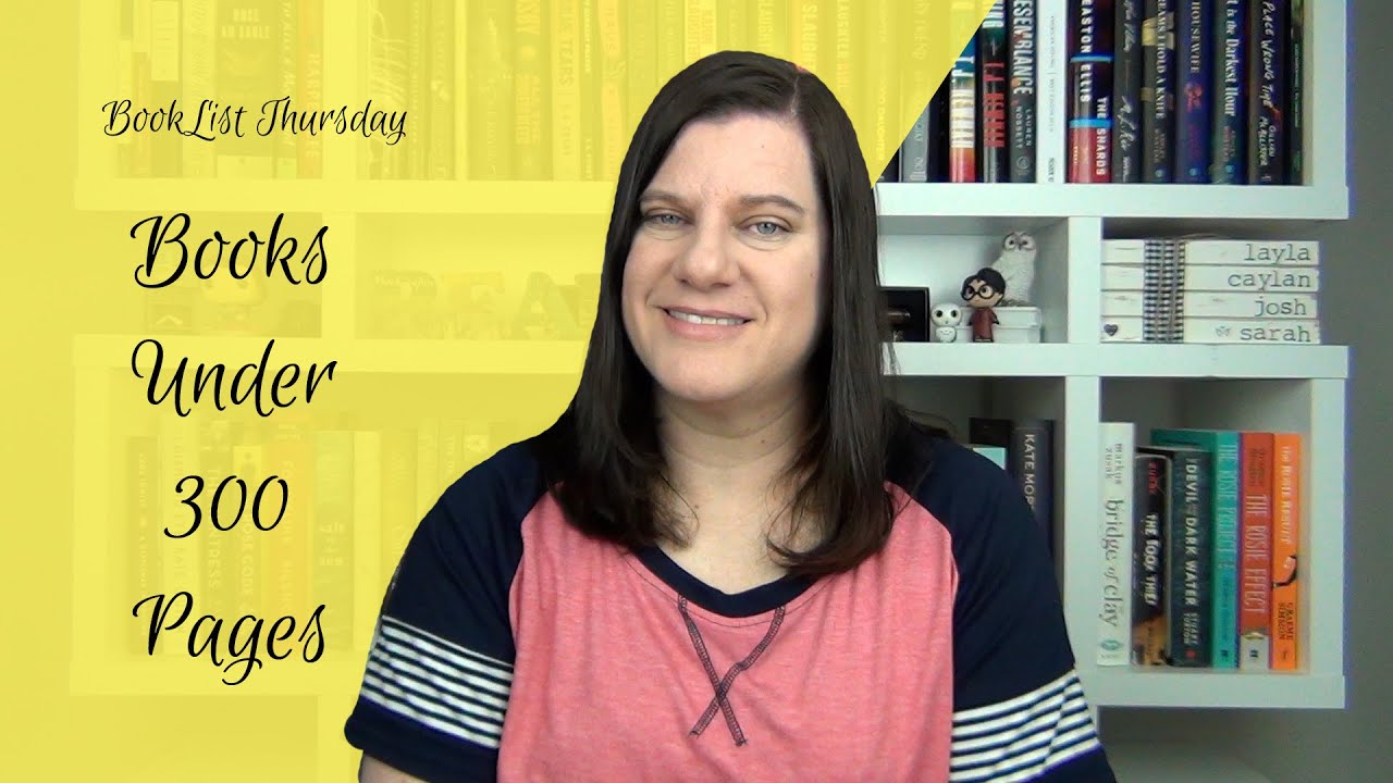 BookList Thursday: Books Under 300 Pages - YouTube