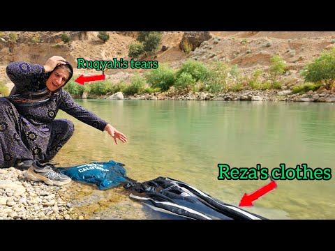 Dangerous signs of Reza in the raging river shocked the whole world