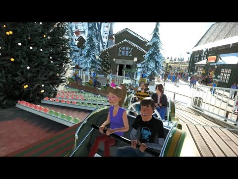 Let's Play Planet Coaster | Christmas Wonderland Episode 5 - YouTube
