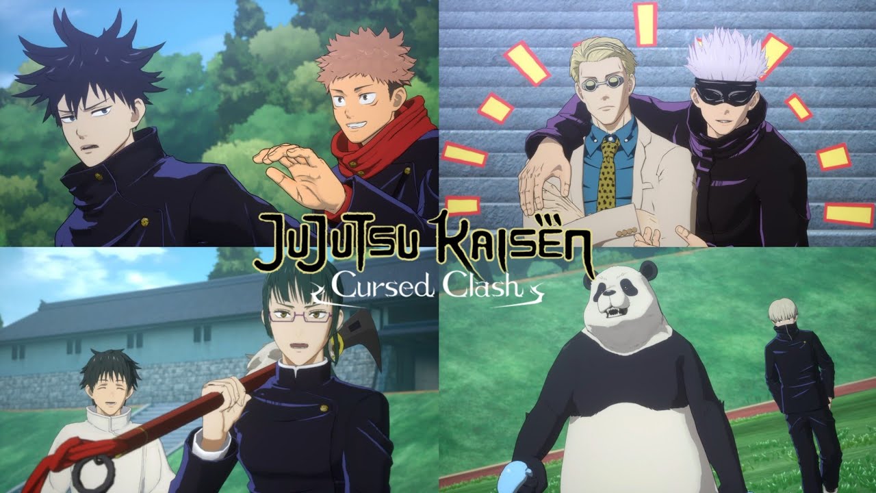 All Intros & Victory Poses-Jujutsu Kaisen: Cursed Clash [ENG DUB] - YouTube