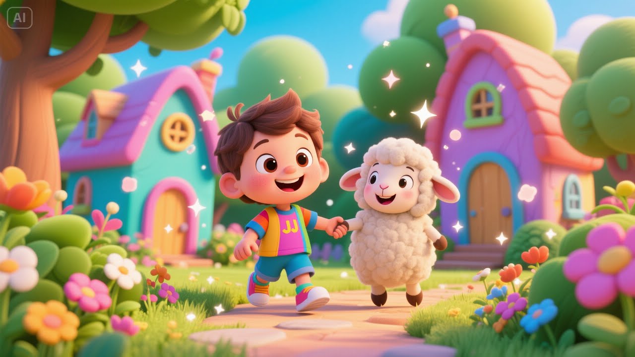 Sharing Sheep – Baa Baa Remix | Upbeat Sharing Song for Kids | Fun ...