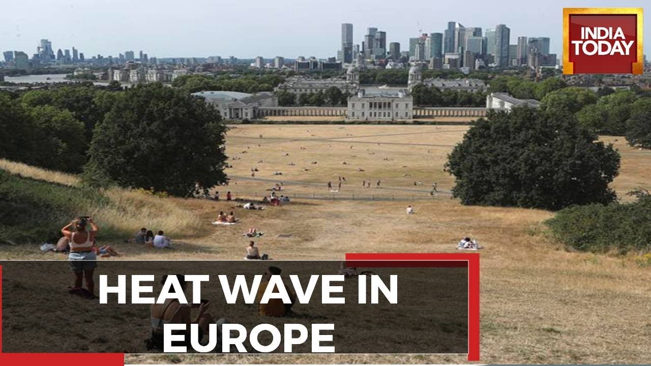 Iconic London Parks Completely Dried Out Due To Heave Wave In Europe ...