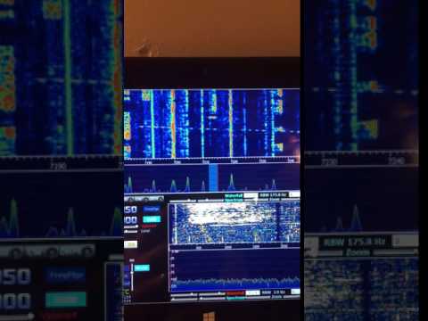 Panadapter with HDSDR IC-718 - YouTube
