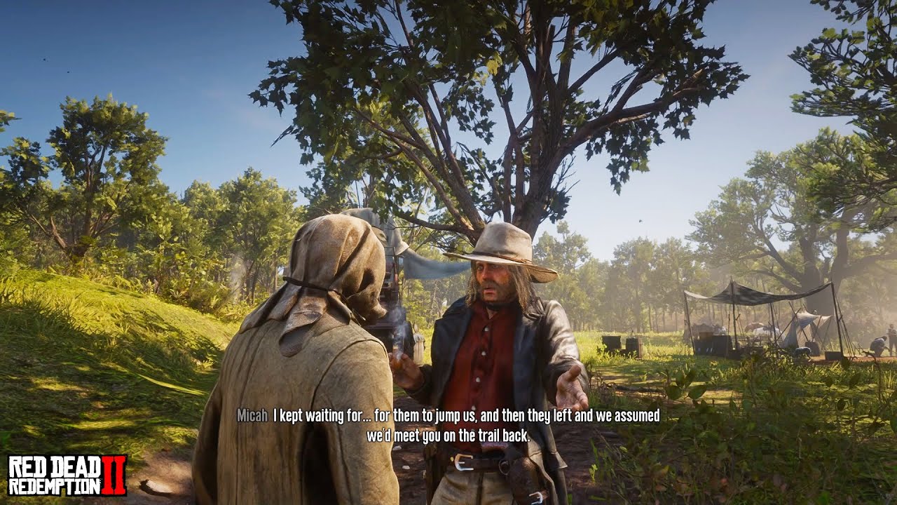 Micah Apologizes To Arthur For Colm | RDR2 - YouTube