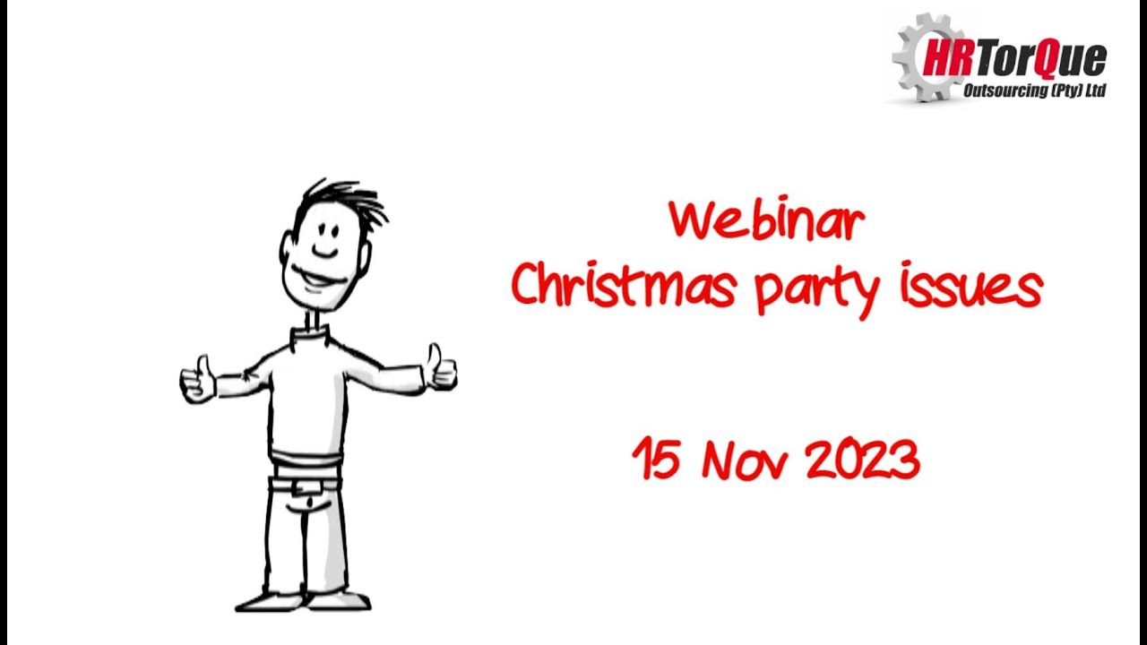Christmas party issues - 15 Nov 2023 - YouTube