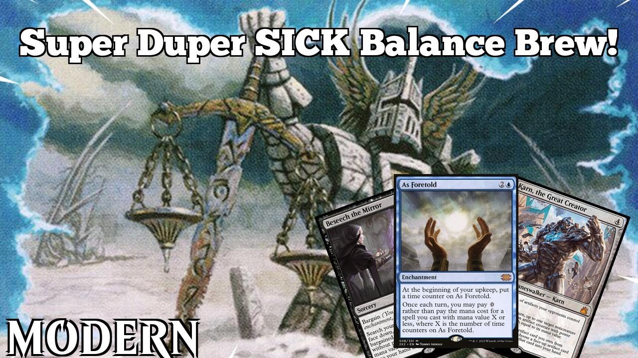 Super Duper SICK Balance Brew! | Beseech Balance | Modern | MTGO - YouTube