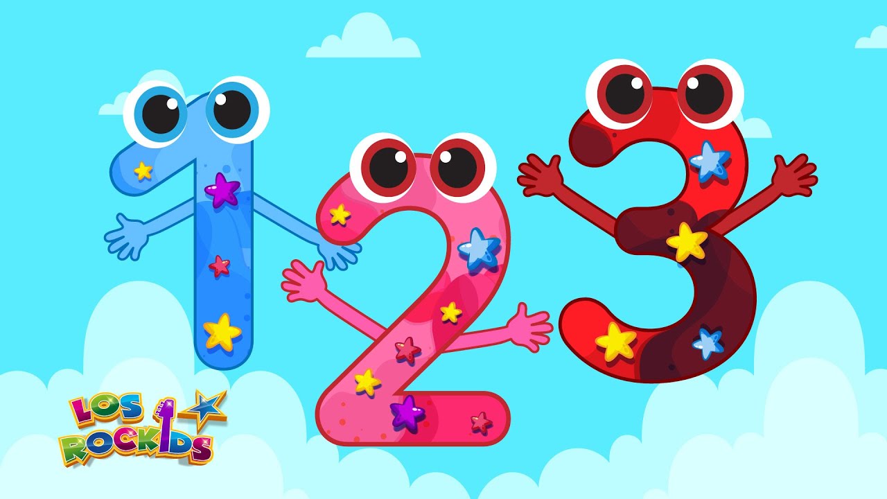 APRENDE A CONTAR DEL UNO AL DIEZ (Como contar del 1 al 10) - YouTube