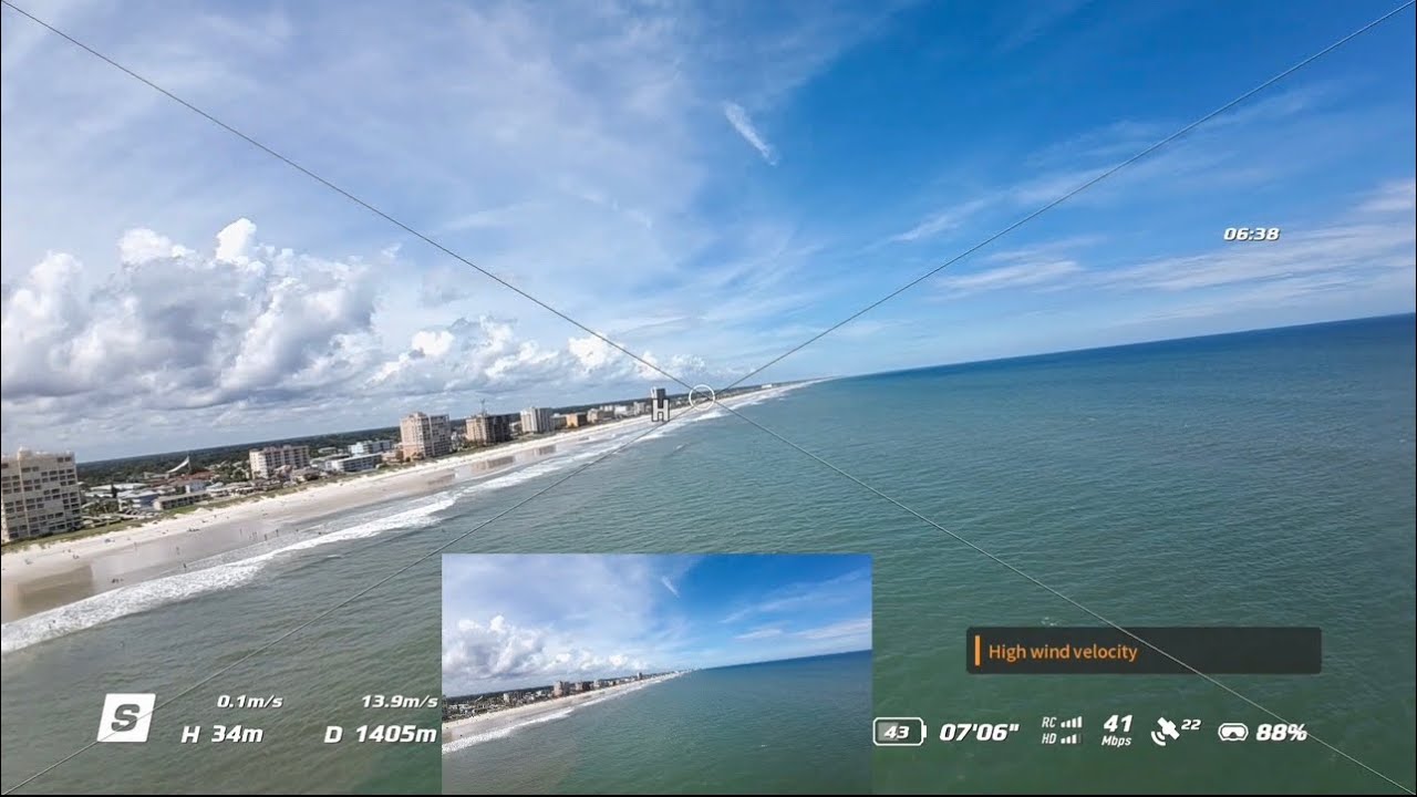 Dji Avata Long Range Flight using Motion controller with Successful ...