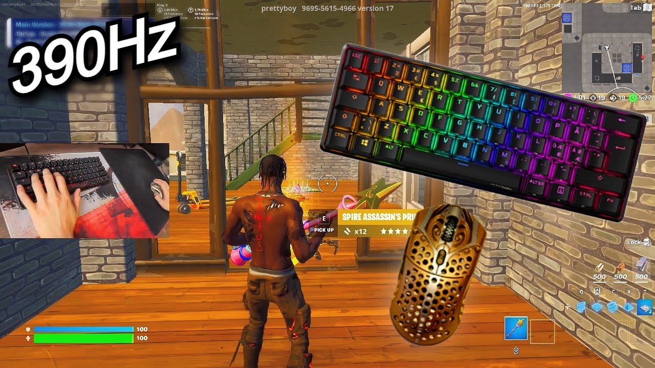 HyperX Alloy Origins 60 ASMR Chill🤩 Satisfying Gameplay Keyboard ...