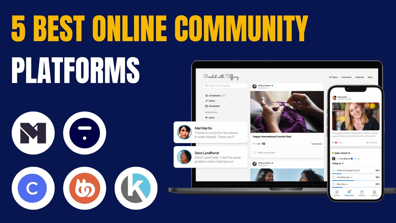 5 Best Online Community Platforms 2025 (Full Demo & Comparision) - YouTube