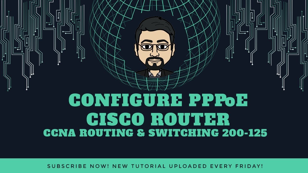 Configure PPPoE connection on Cisco 1841 series router - YouTube
