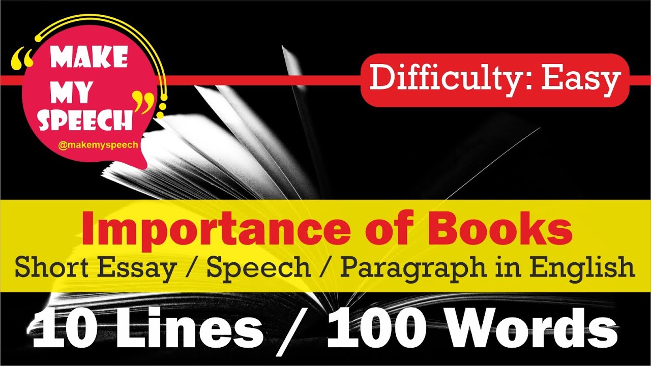 Importance Of Books Essay In English 10 Lines 100 WordsImportance importance-of-books-essay-in-english-10-lines-100-wordsimportance