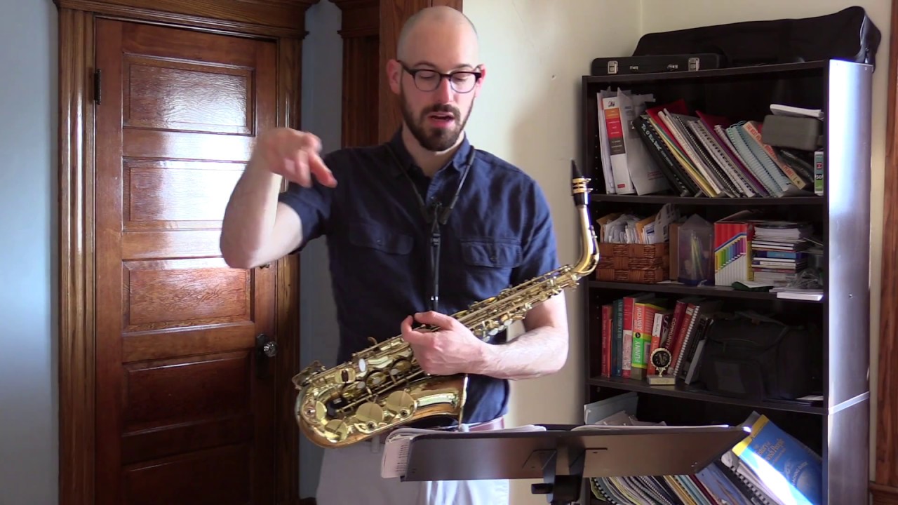 Ferling Etude #12: Saxophone Performance and Mini-Lesson - YouTube