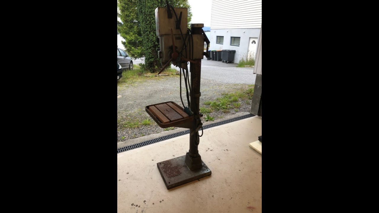 Restoring and Rebuilding Strands s68 Drill Press - YouTube