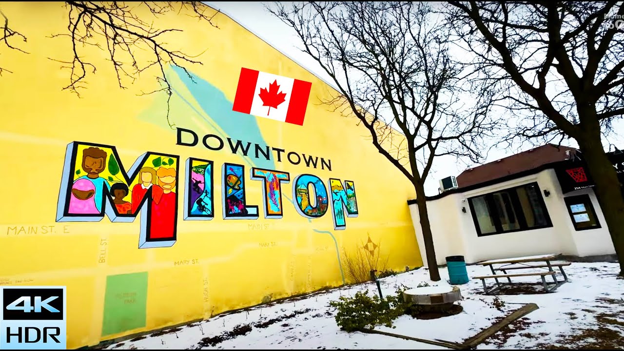 🇨🇦Downtown Milton Ontario Canada 4K Walking Tour| Canada | Canada ...