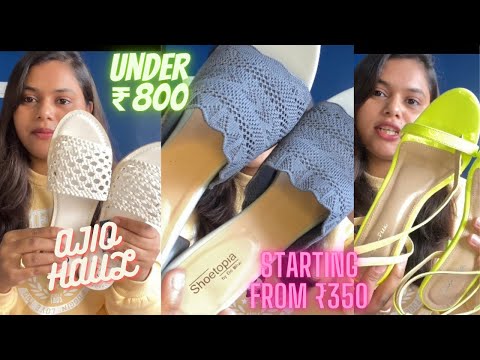 Cheapest *under ₹800* | Ajio footwear haul upto 70%off | starting from ₹300