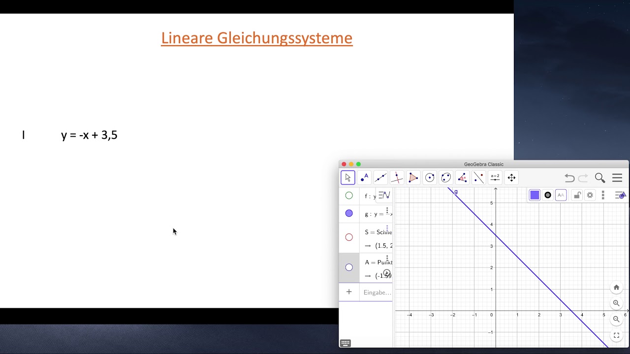 lineare Gleichungssysteme - YouTube