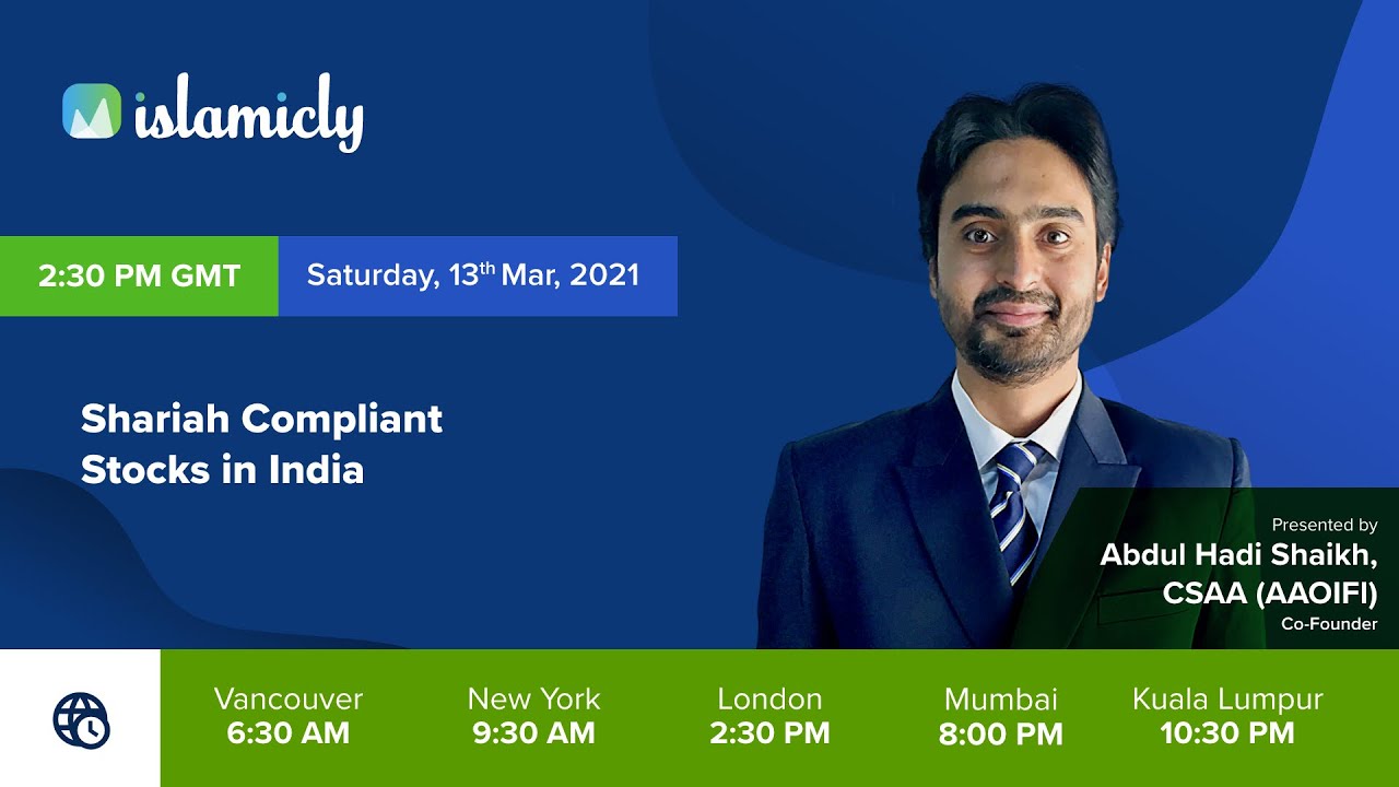 Special discussion on Shariah compliant stocks in India | Islamicly ...