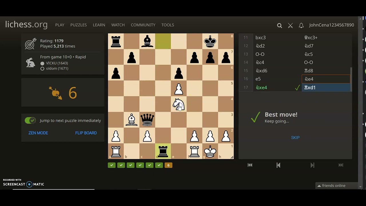 Puzzles on Lichess - YouTube