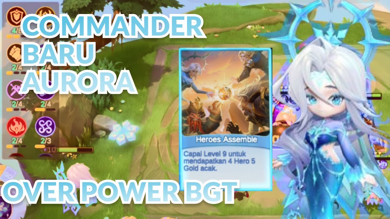 COMMANDER BARU AURORA, OVER POWER BGT INI COMMANDER - YouTube