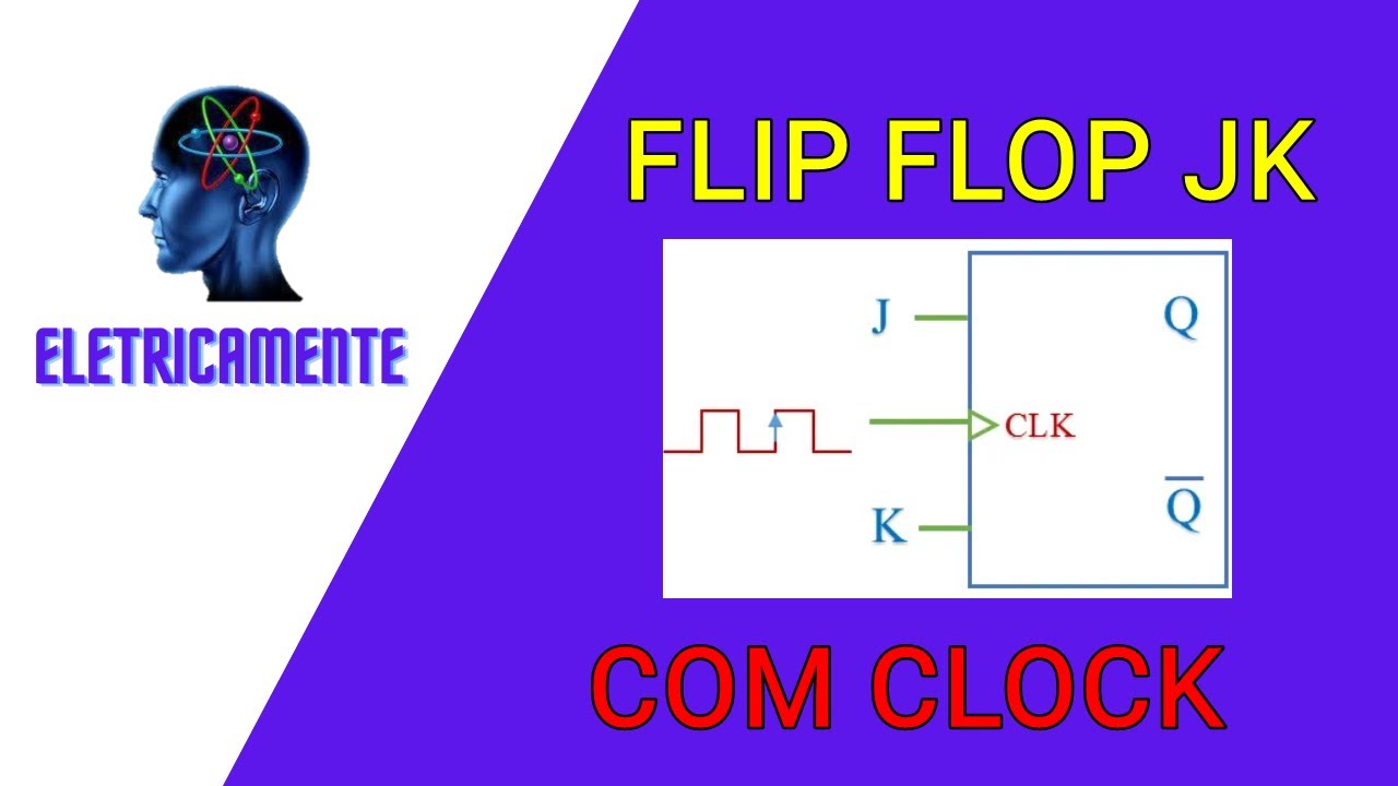 Flip Flop JK com clock | passo a passo para iniciantes | simulação ...