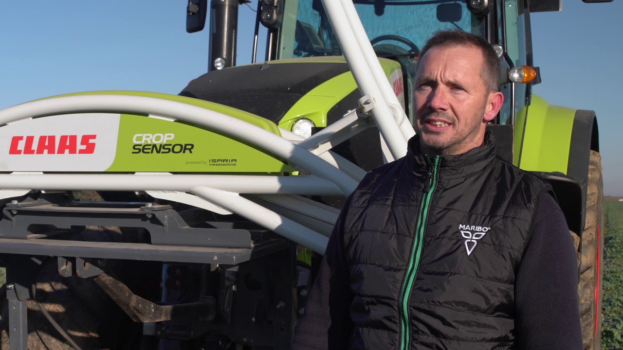 CLAAS CROP SENSOR, un capteur actif de haute précision. - YouTube