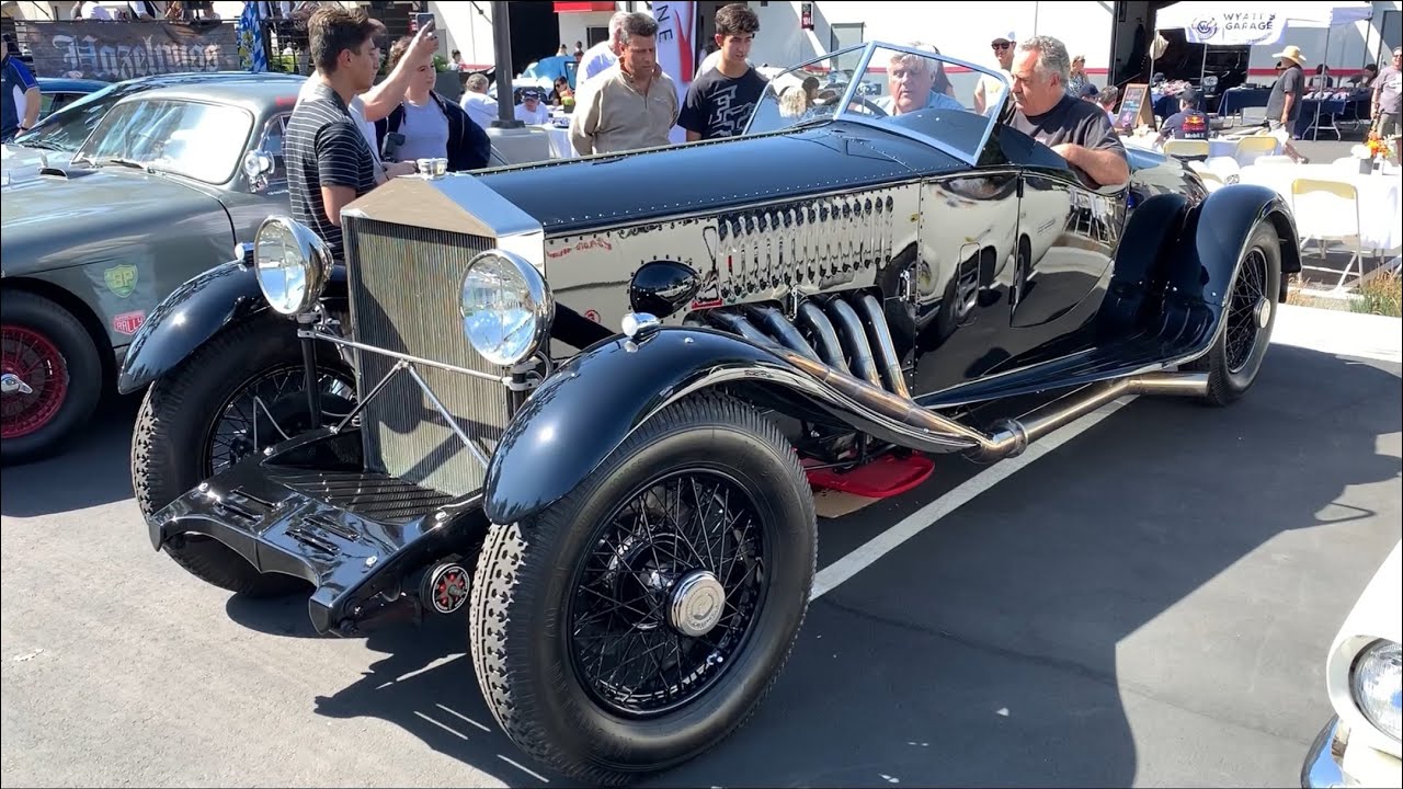 Jay Leno and his Merlin powered Rolls Royce - YouTube
