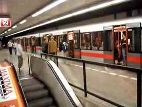 Prague Metro * Pražské metro - Line C Florenc - YouTube