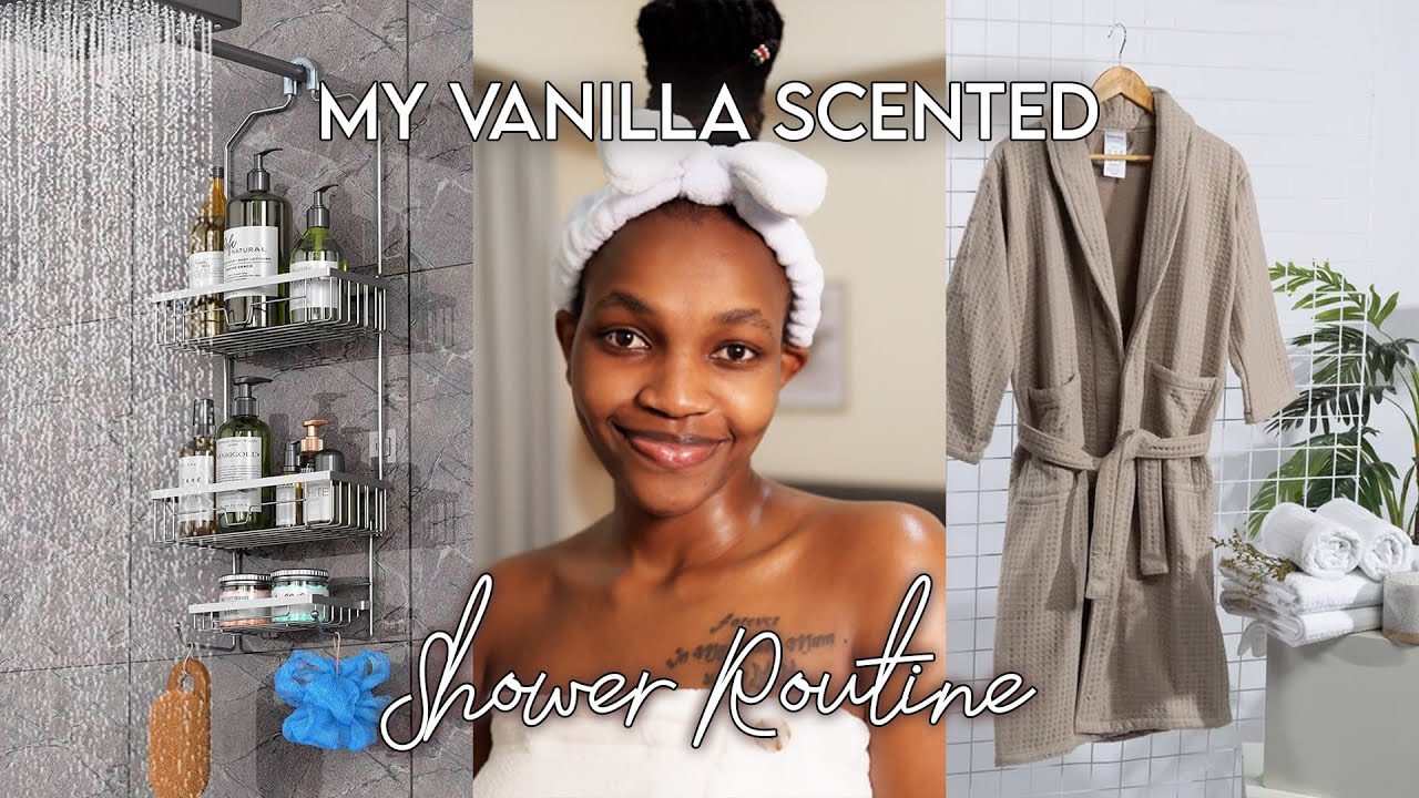 MY AFFORDABLE VANILLA SCENTED SHOWER ROUTINE 2024 #selfcare #aesthetic# ...