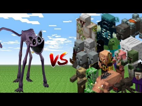 Catnap vs all creatures | Minecraft mob Battle | (Java Edition ...