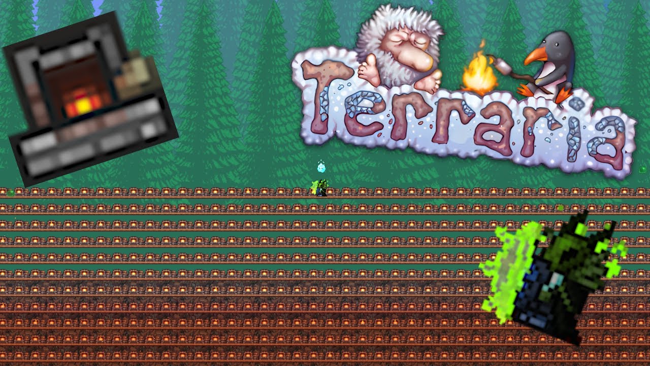 The Amazing Furnace World!!! Terraria - YouTube
