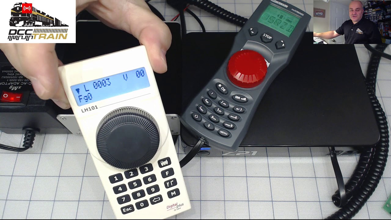 New Lenz LH101 throttle report an issue with Roco Z21 - YouTube