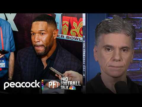 Michael Strahan addresses criticism over Chris Johnson interview | Pro Football Talk | NFL on NBC