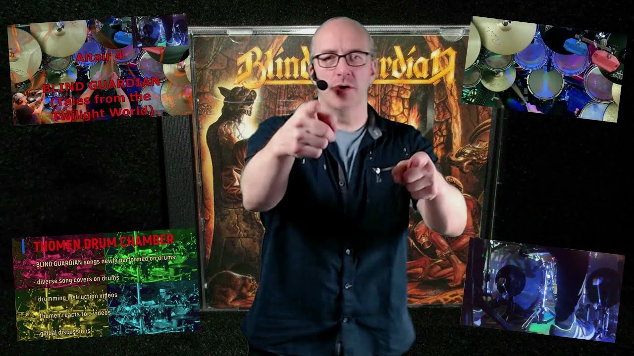 Altair4 - Blind Guardian / Thomen Stauch (ThomenDrumChamber) drum cover ...