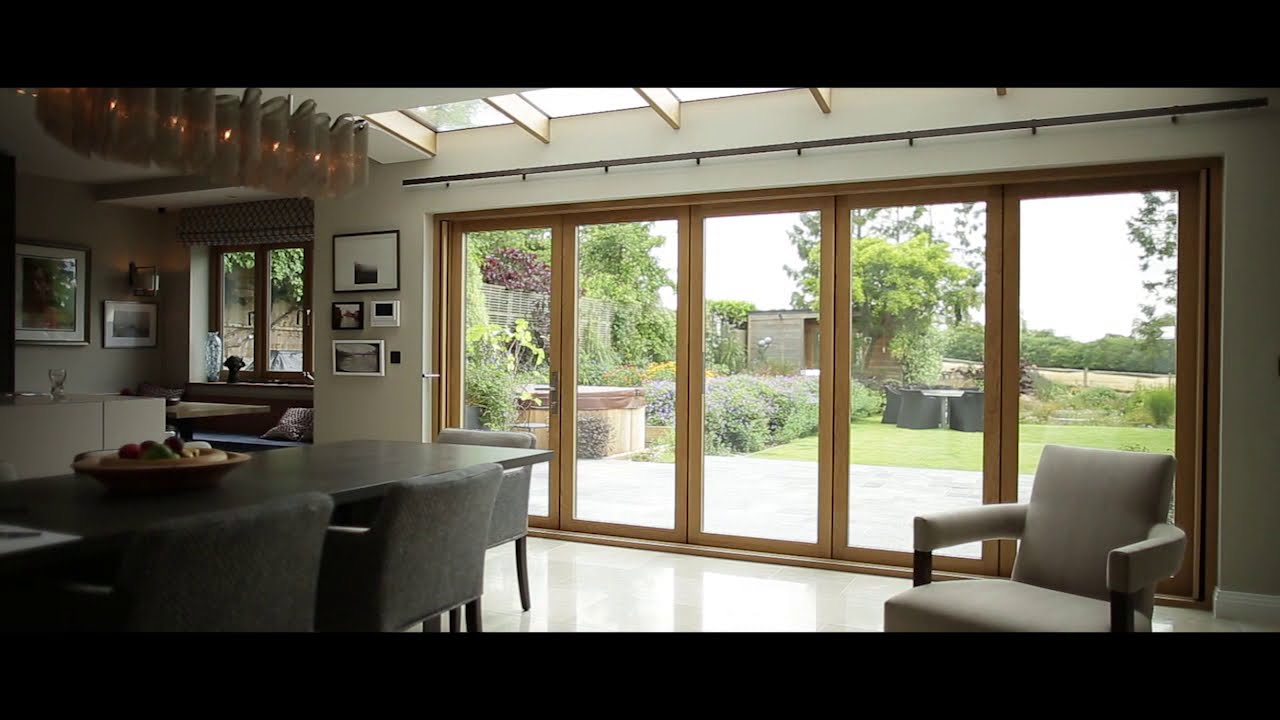 Integrated Folding Doors – Panels - YouTube