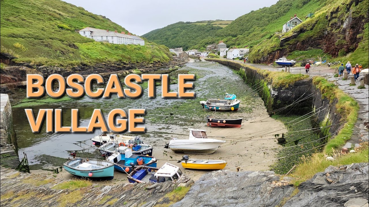 The Beauty of Boscastle Harbour in Cornwall | Hiking in Boscastle - YouTube