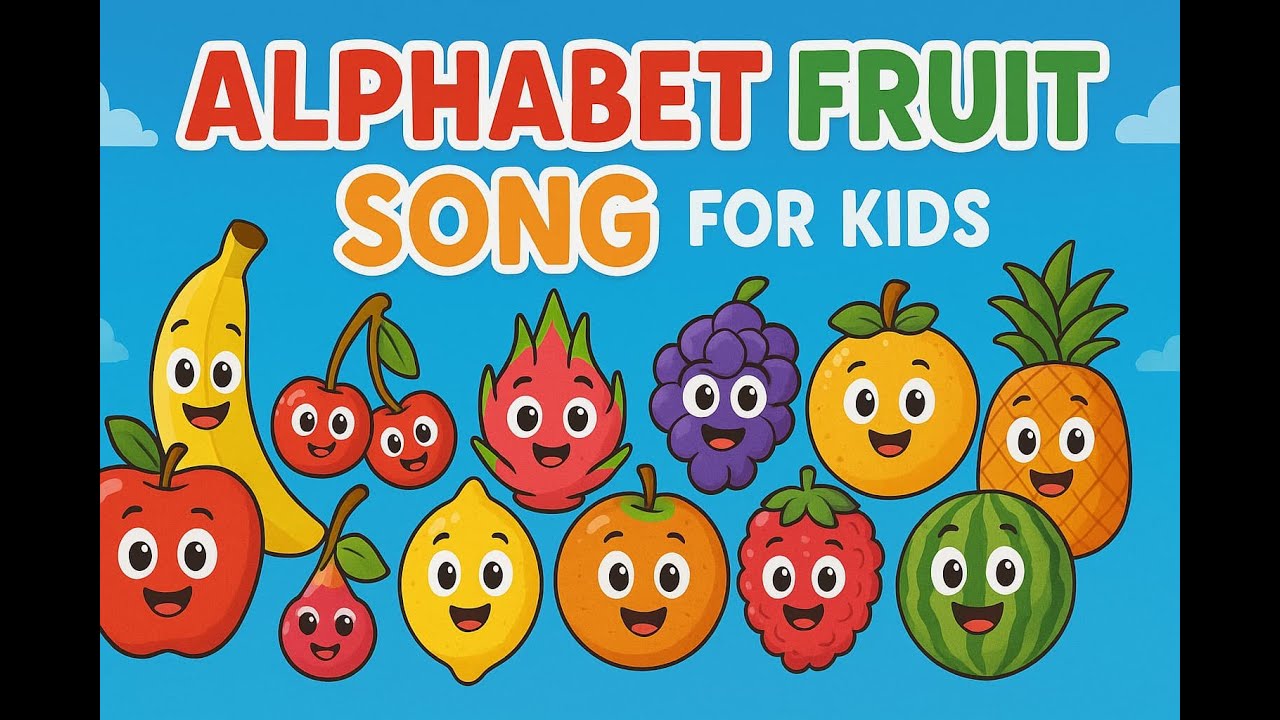 The Ultimate ABC Fruit Song! 🍎 | Learn the Alphabet & Fruits for Kids ...