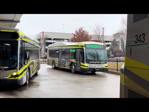 COLTS Bus Afternoon Action at Lackawanna Transit Center • Scranton, PA ...
