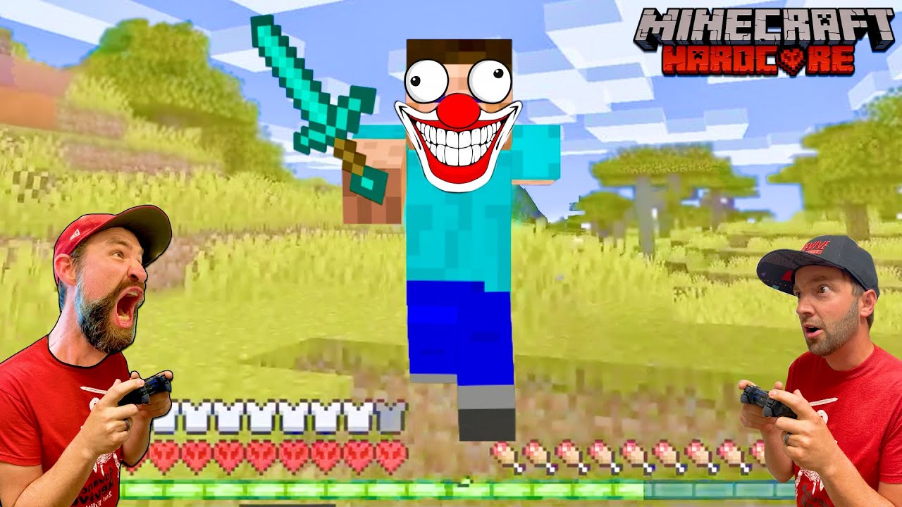 ONLY MANIACS PLAY MINECRAFT WITH A FRONT FACING CAMERA - YouTube