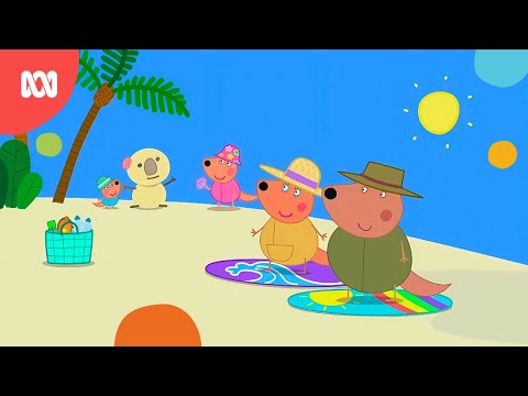 Peppa calls her friend Kylie Kangaroo in Australia! 🦘 | Peppa Pig | ABC Kids