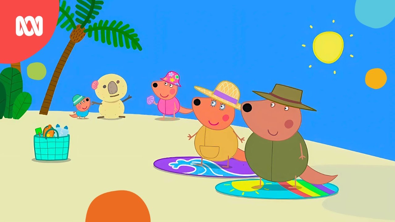Peppa calls her friend Kylie Kangaroo in Australia! 🦘 | Peppa Pig | ABC ...
