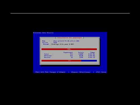Installation d'elastix - YouTube