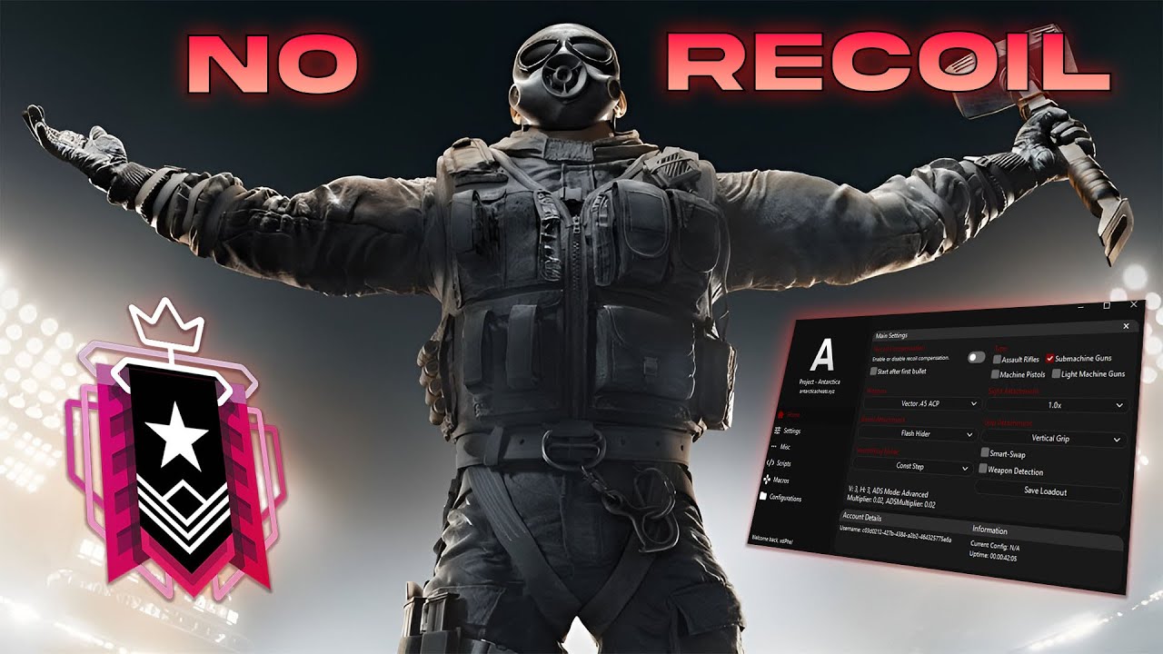 #1 Greatest NO RECOIL script available ANTARCTICA 2024 - YouTube