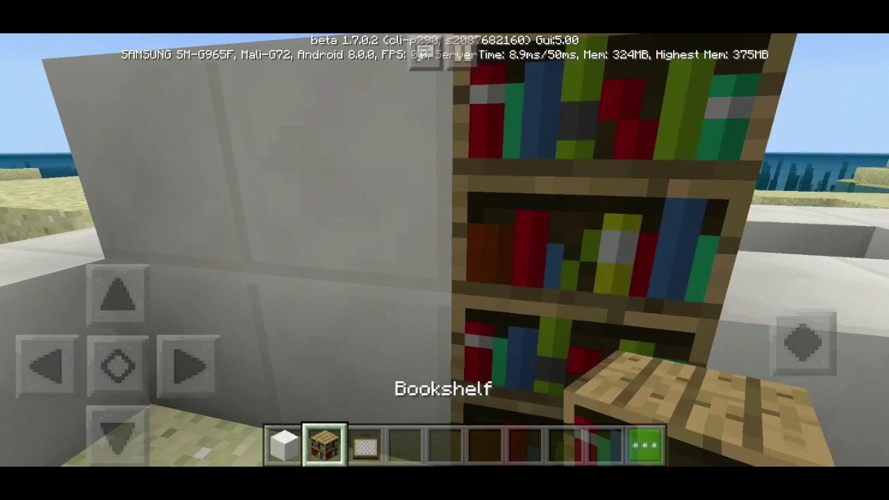 Minecraft PE Secret Door | No Redstone used | No Mods | - YouTube
