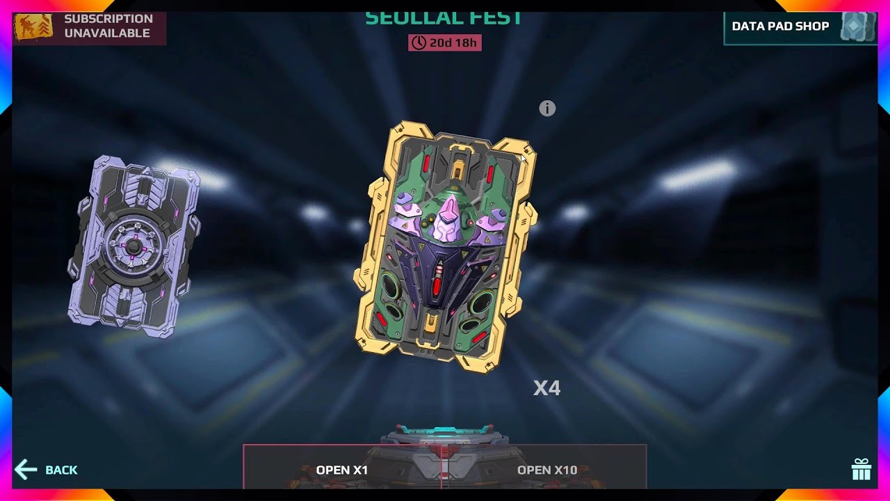 War Robots : Opening Event Robot Data Pad for Ultimate Haechi Pilot # ...