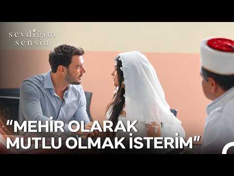 Dicle ve Erkan'ın İmam Nikahı Kıyıldı - Sevdiğim Sensin 17. Bölüm