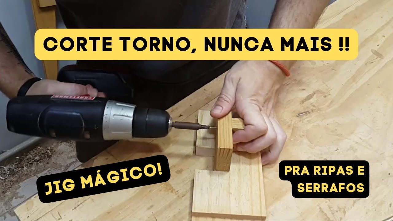 CORTE CERTO = ENCAIXES PERFEITOS = ACABAMENTO IMPECÁVEL! | JIG PARA ...
